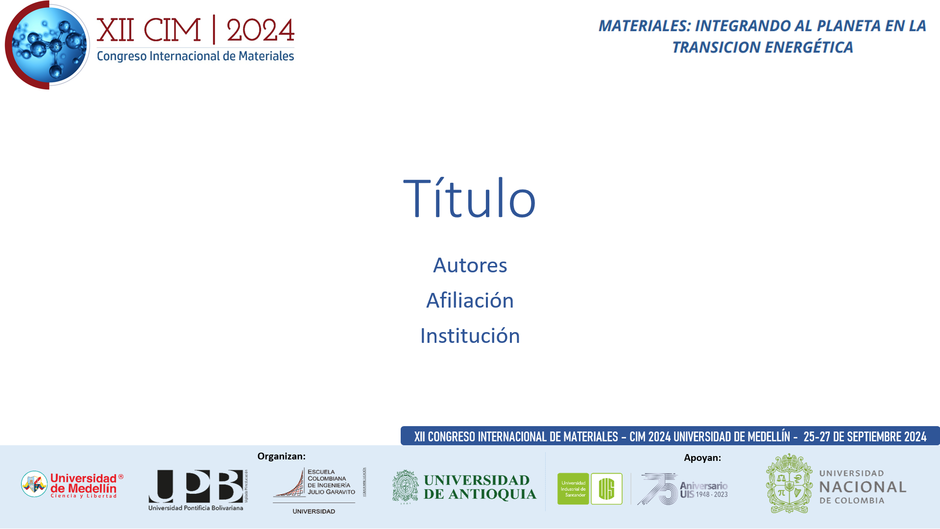 XIICIM2024 - Facultad de Ingenierías